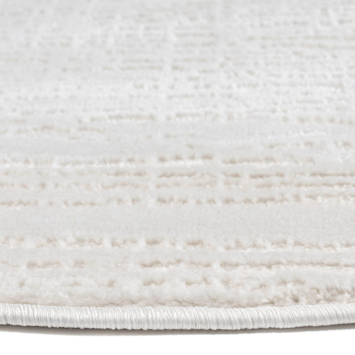 Covor rotund »Ariano« cu model vintage 3D modern crem 140 cm | LunaHome.ro