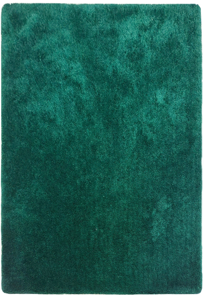 Covor Lucia foarte gros si pufos, verde inchis 120x180 cm | LunaHome.ro