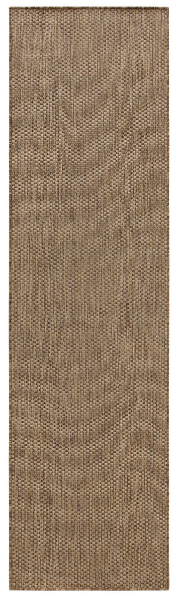 Covor Rhodos bej potrivit pentru interior și exterior, aspect de sisal ...