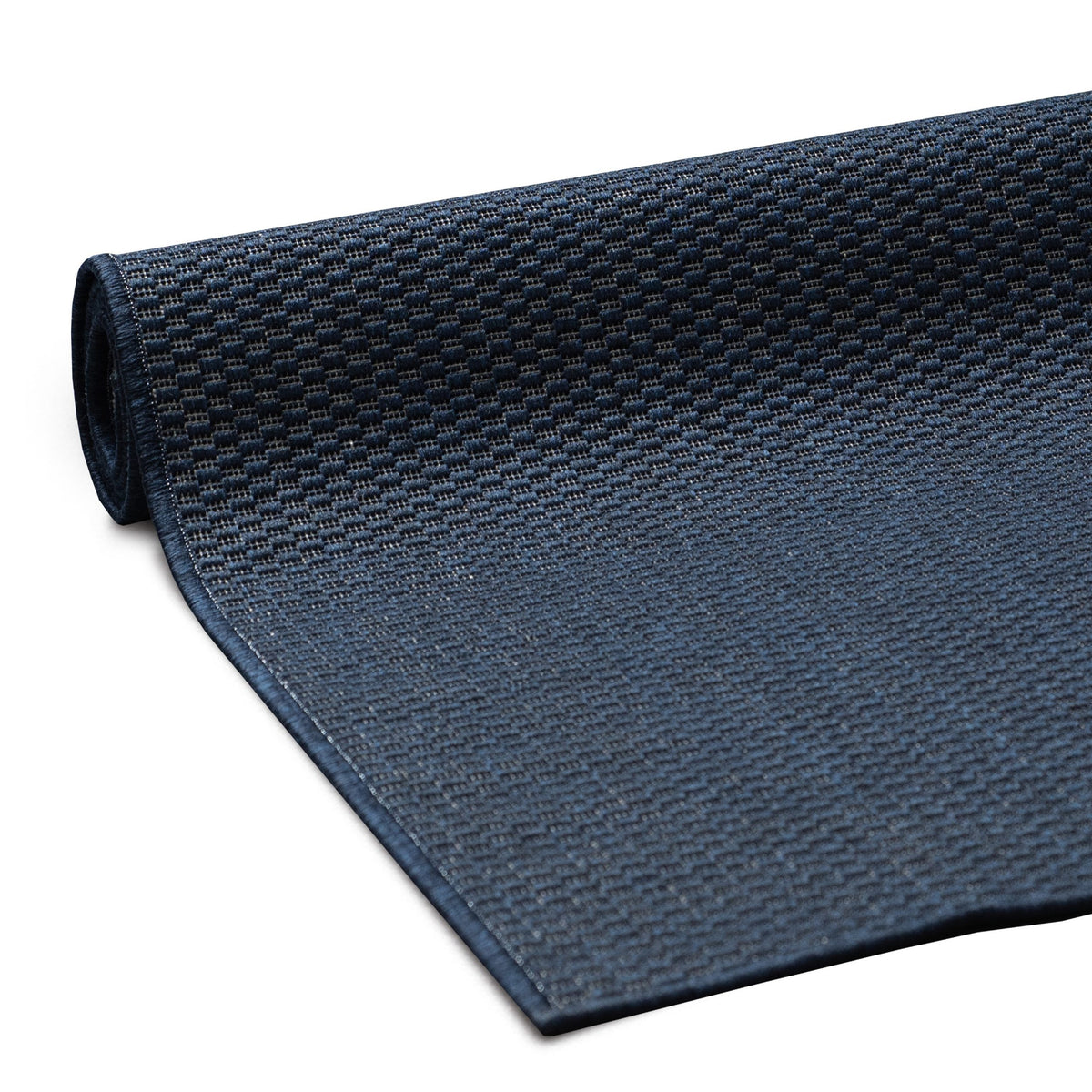 Covor Venice cu tesatura plata, aspect de sisal albastru 120x170 cm ...