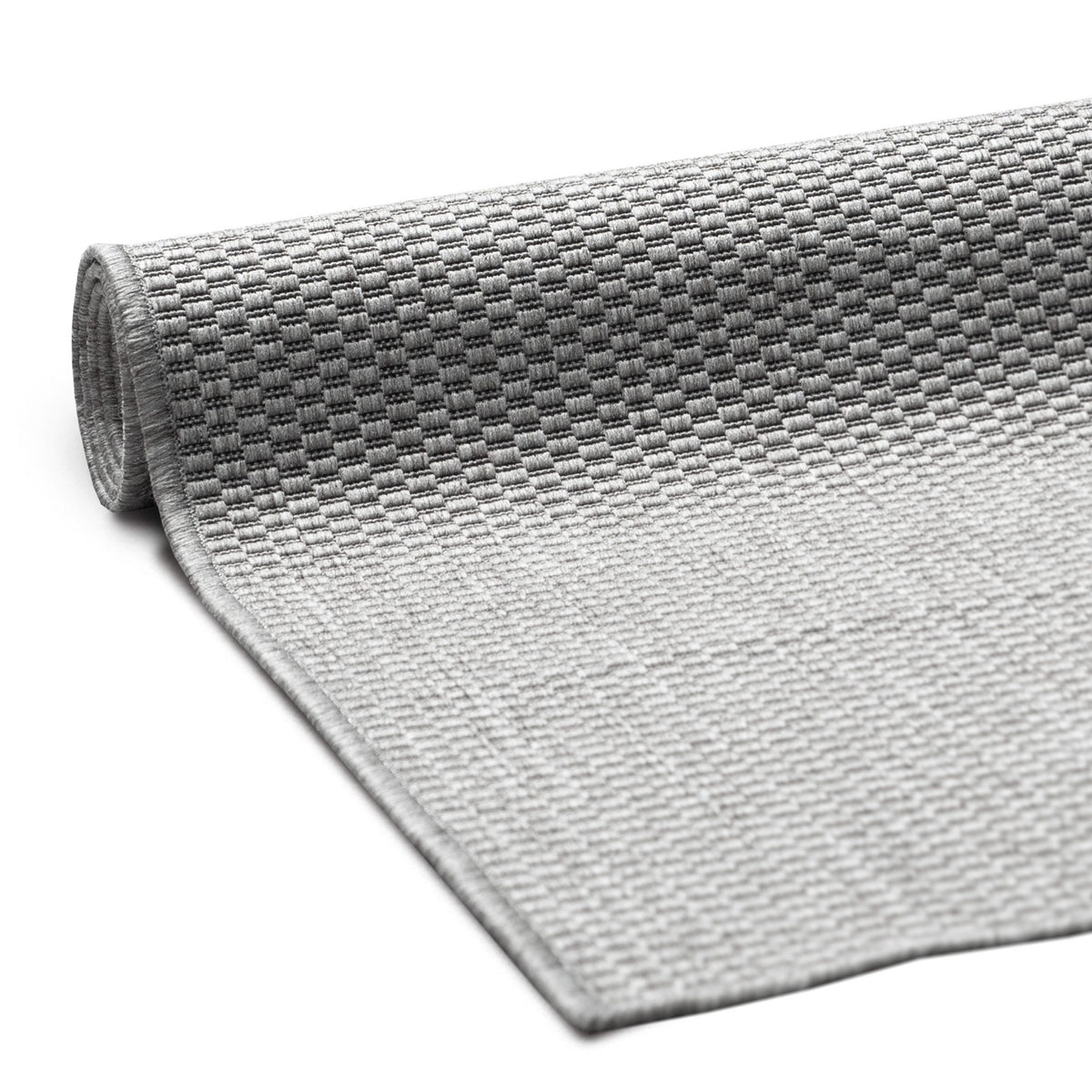 Covor Venice cu tesatura plata, aspect de sisal gri 60x110 cm | LunaHome.ro