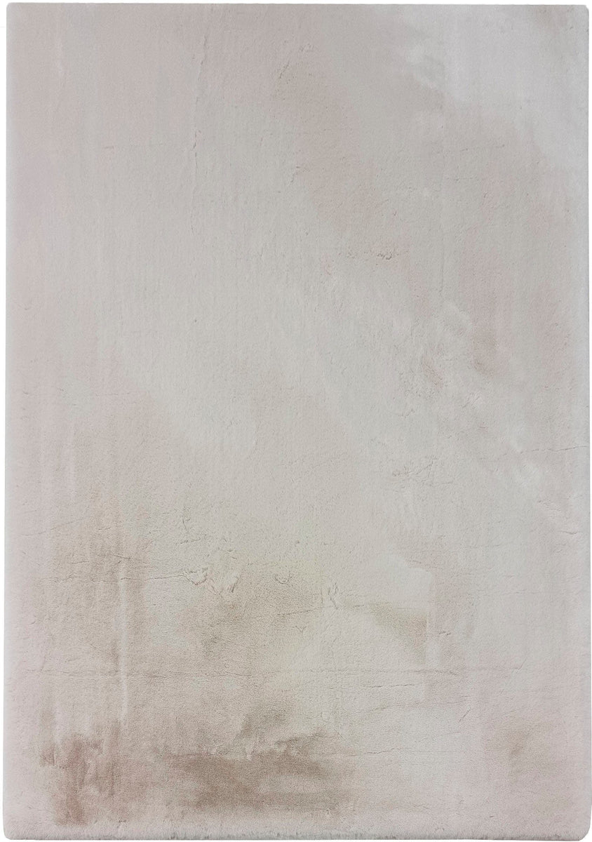 Covor »Rabbit« cu textura de blana de iepure, bej 80x150 cm | LunaHome.ro