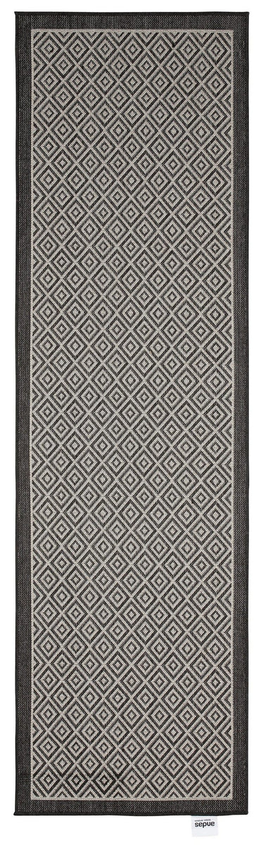 Covor traversa »Aliza« pentru interior si exterior, gri 67x230 cm ...