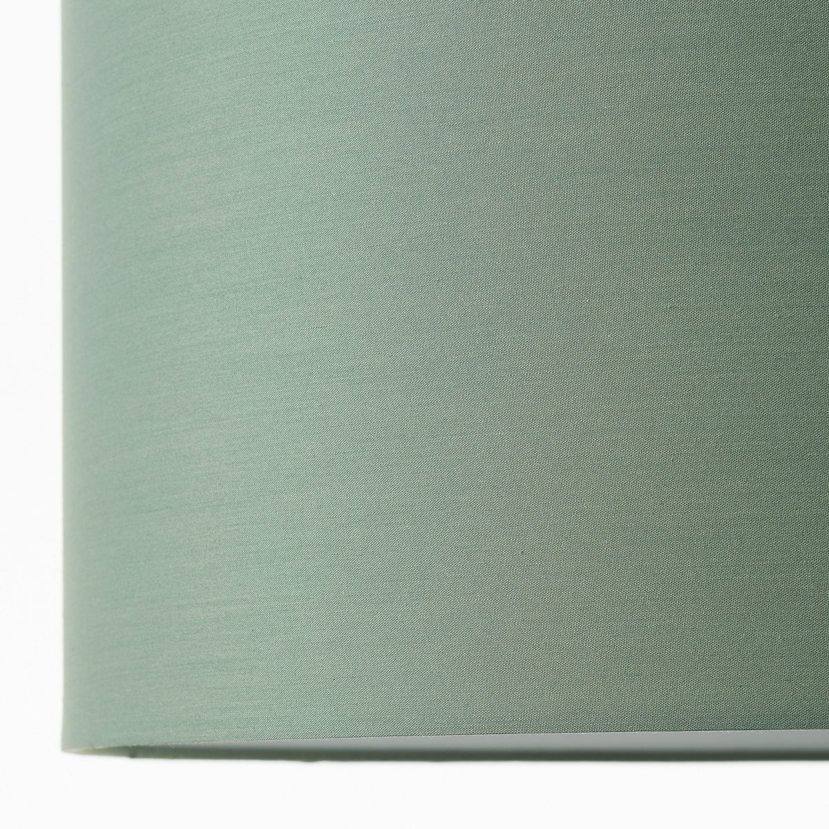 Lustra pendul Elijah cu abajur textil verde jad, 40 cm diametru ...