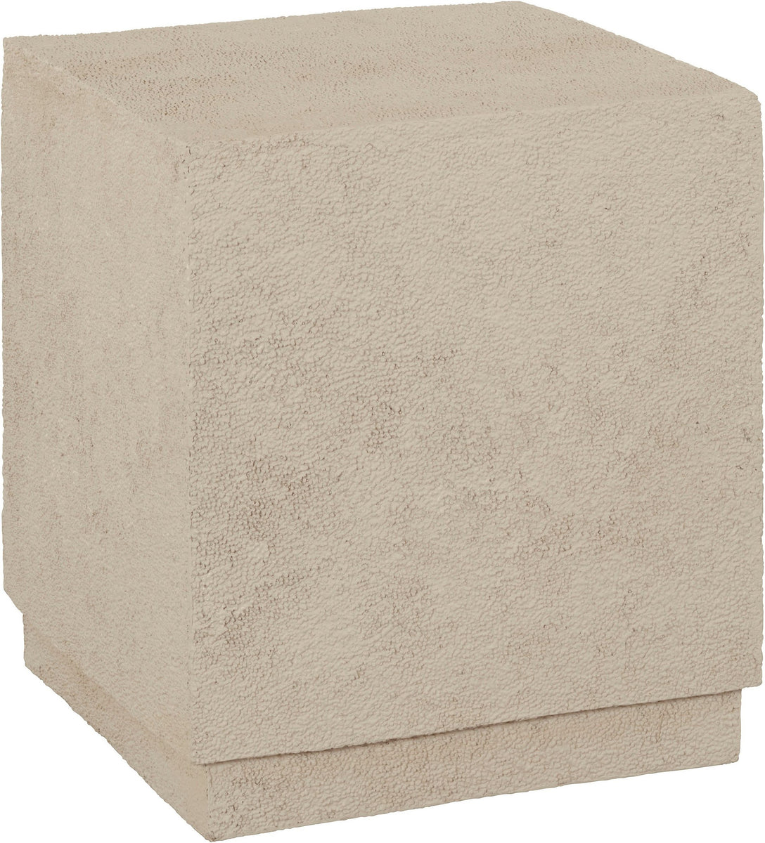 Măsută laterală Debbie by Lena Gerke cu aspect de piatră, 40x40 cm ...