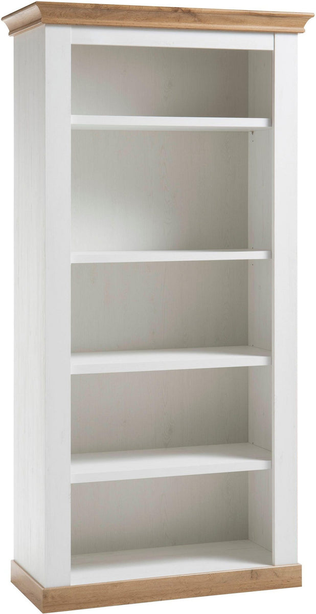 Raft biblioteca »Cremona« cu aspect de lemn, latime 102 cm | LunaHome.ro