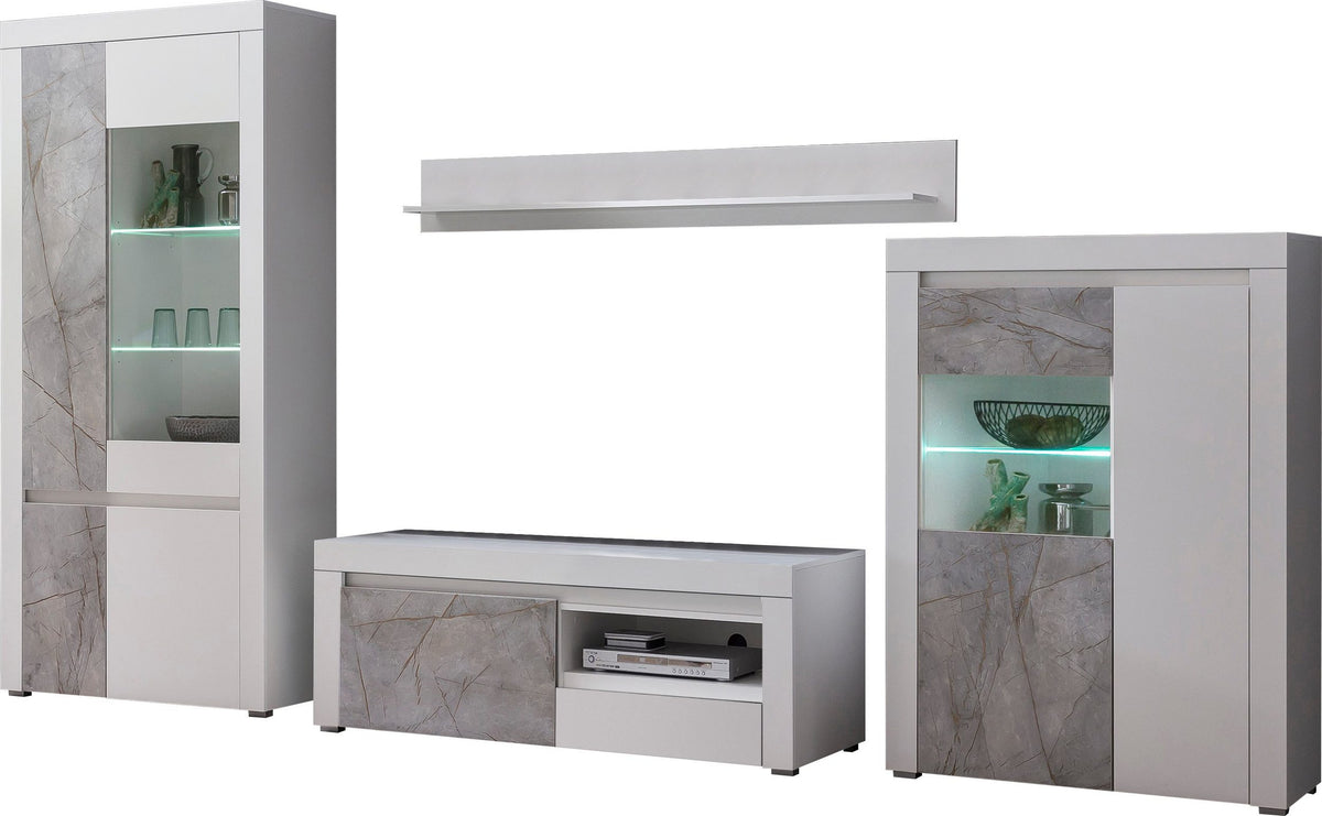 Set pentru living Stone Marble din 4 piese | LunaHome.ro