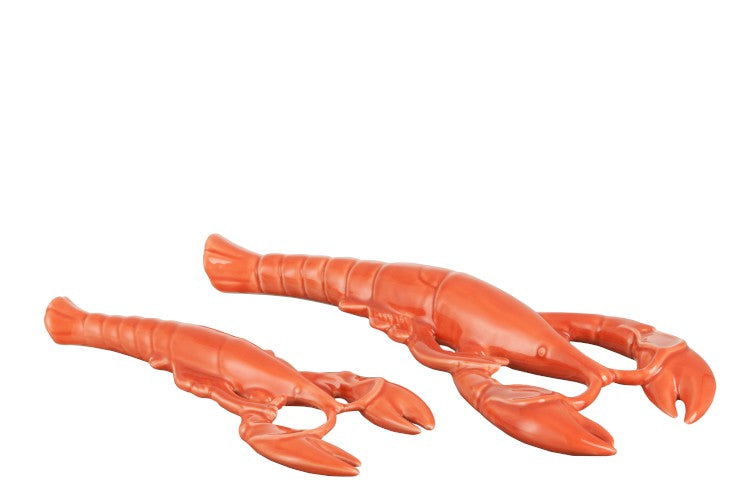 Statueta Homar rosu mare | LunaHome.ro
