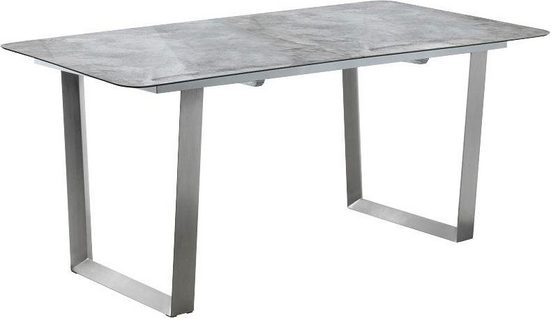 Masă extensibilă Calgary cu blat ceramic, 176-216x90 cm | LunaHome.ro